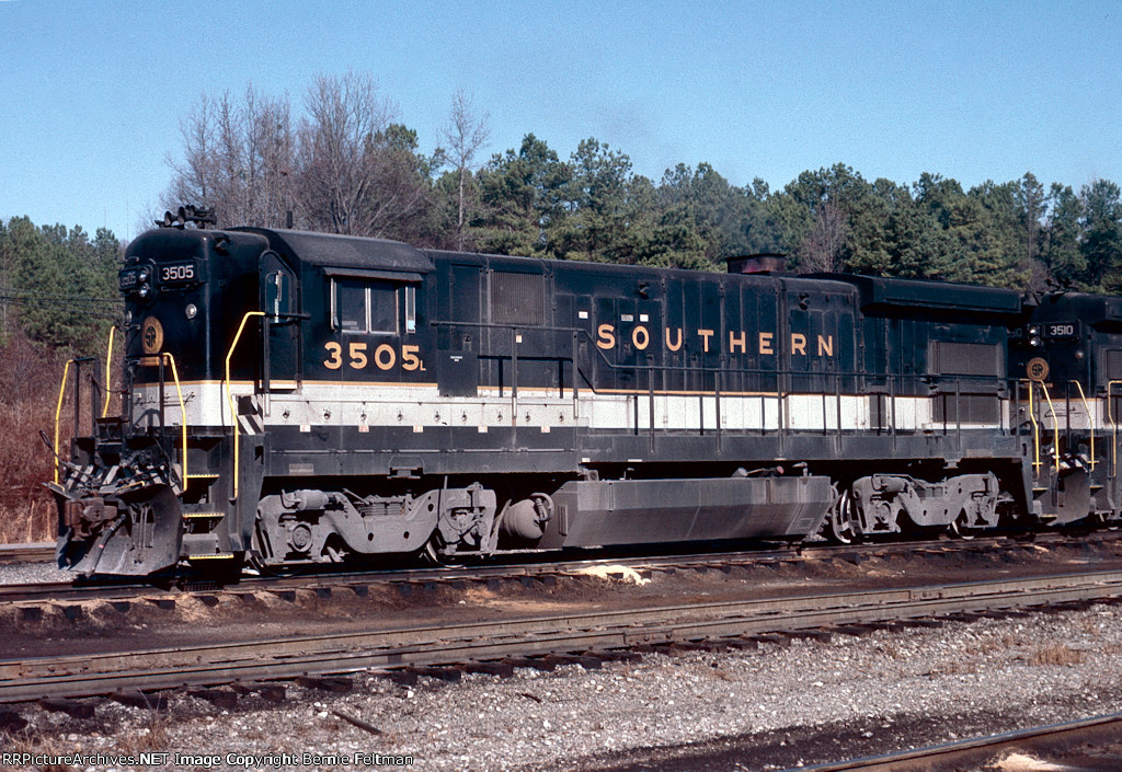 Southern Railway B30-7A #3505, one of 22 of the model that was off the Norfolk Southern roster ...